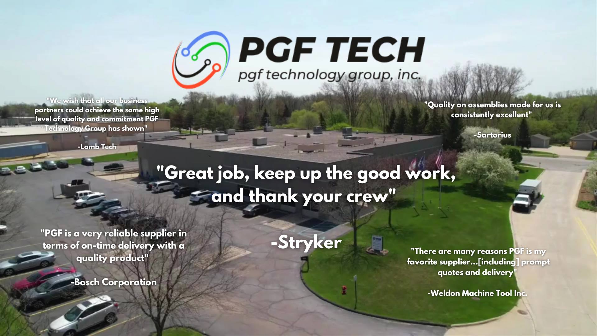 Factory Tour - PGF Technology Group